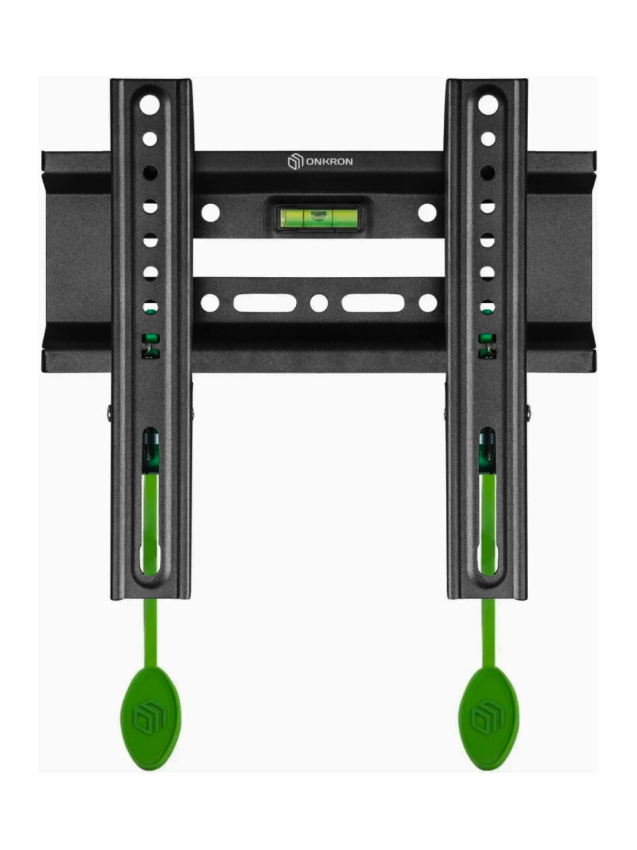 Кронштейн для ТВ ONKRON FM1 black (max VESA 200x200 мм, настенный, фиксированный, max 30 кг) (FM1-B)