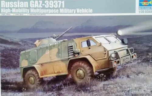 Trumpeter 05594 1/35 Россия GAZ39371 Модель сборки бронетранспортеров