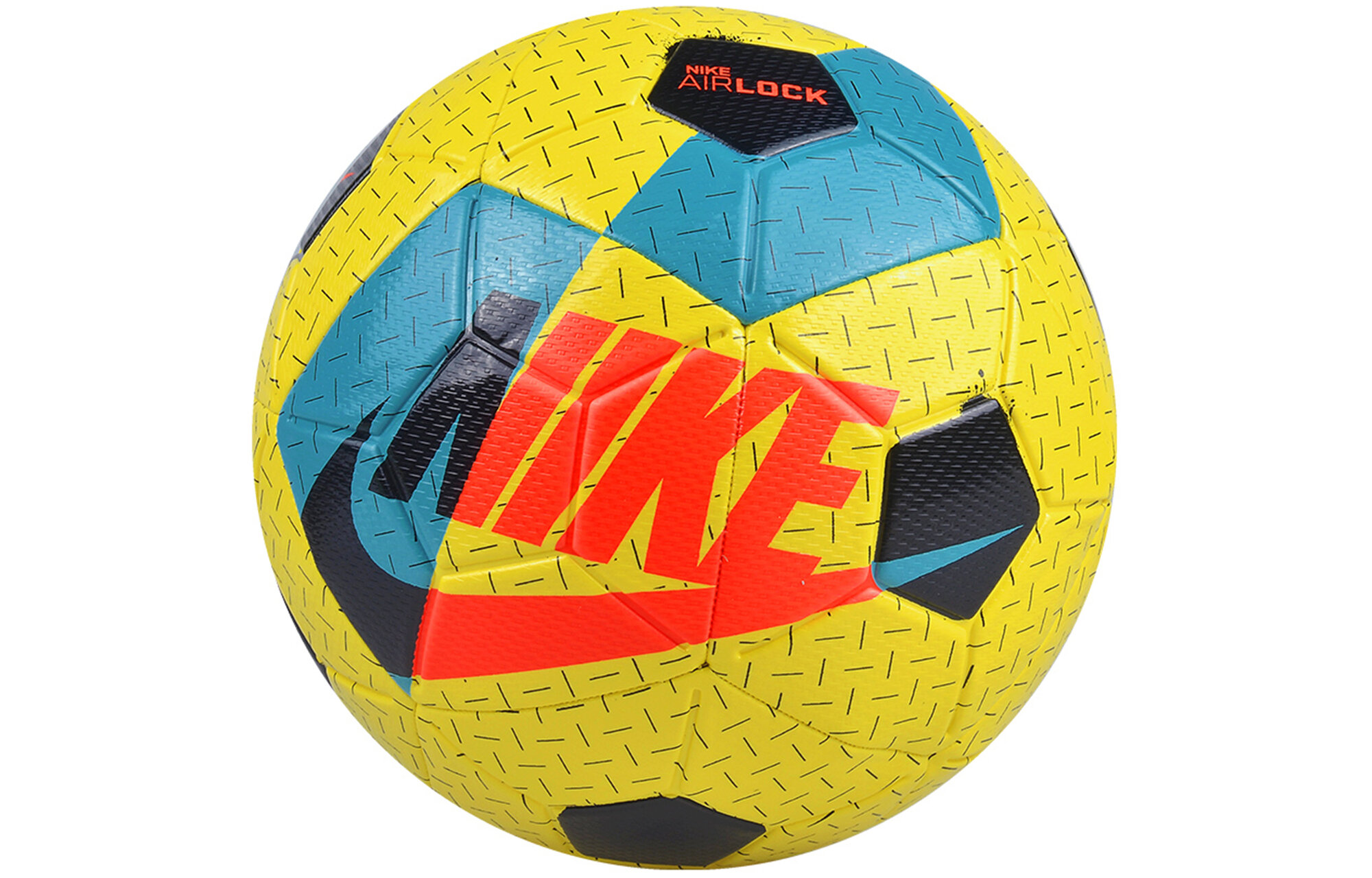 Футбольный мяч унисекс Nike Size 5 PU с машинной прострочкой, желтый