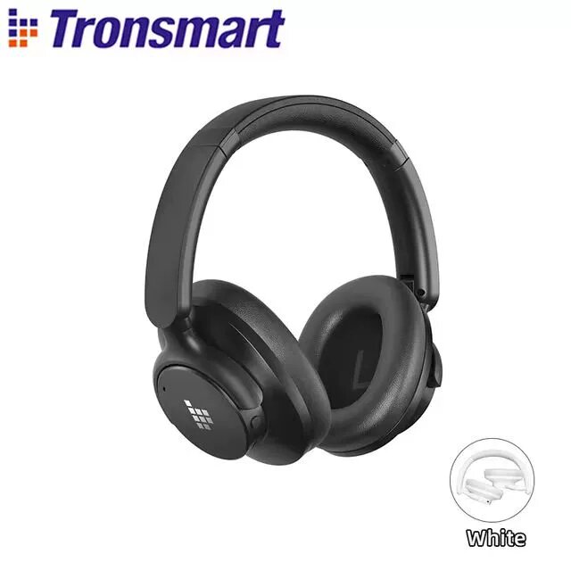 Tronsmart Sounfii Q20 беспроводные наушники с активным шумоподавлением Bluetooth и Hi-Res аудио в черном цвете