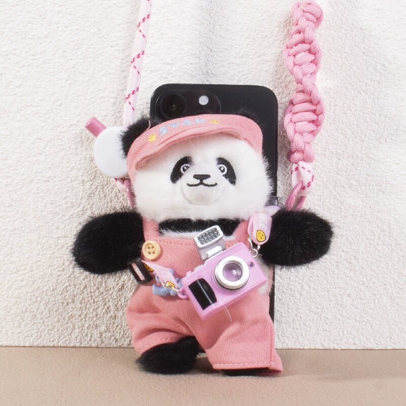 Qianxun дневник мобильный телефон задняя клипса панда Huahua Qizai Fubao Yong Ai Beichen кукла кулон серия одеял