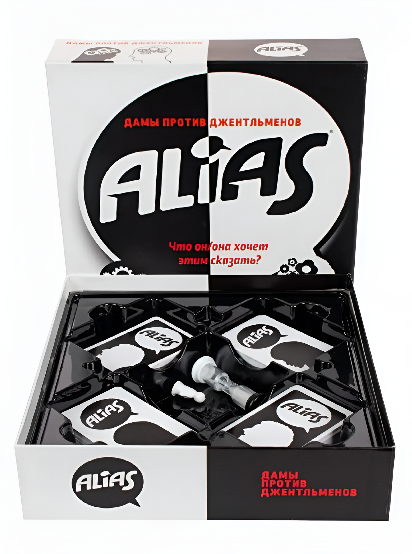 Настольная игра "Alias Дамы против Джентльменов", Алиас для вечеринок и викторины