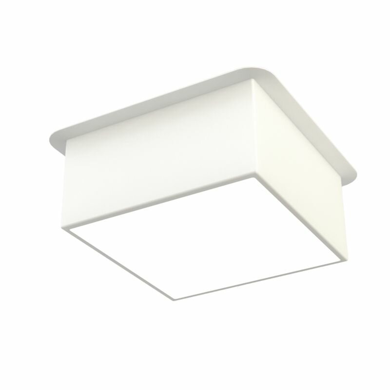 Светодиодный светильник Грильято Домино 100х100 8Вт 5000К белый