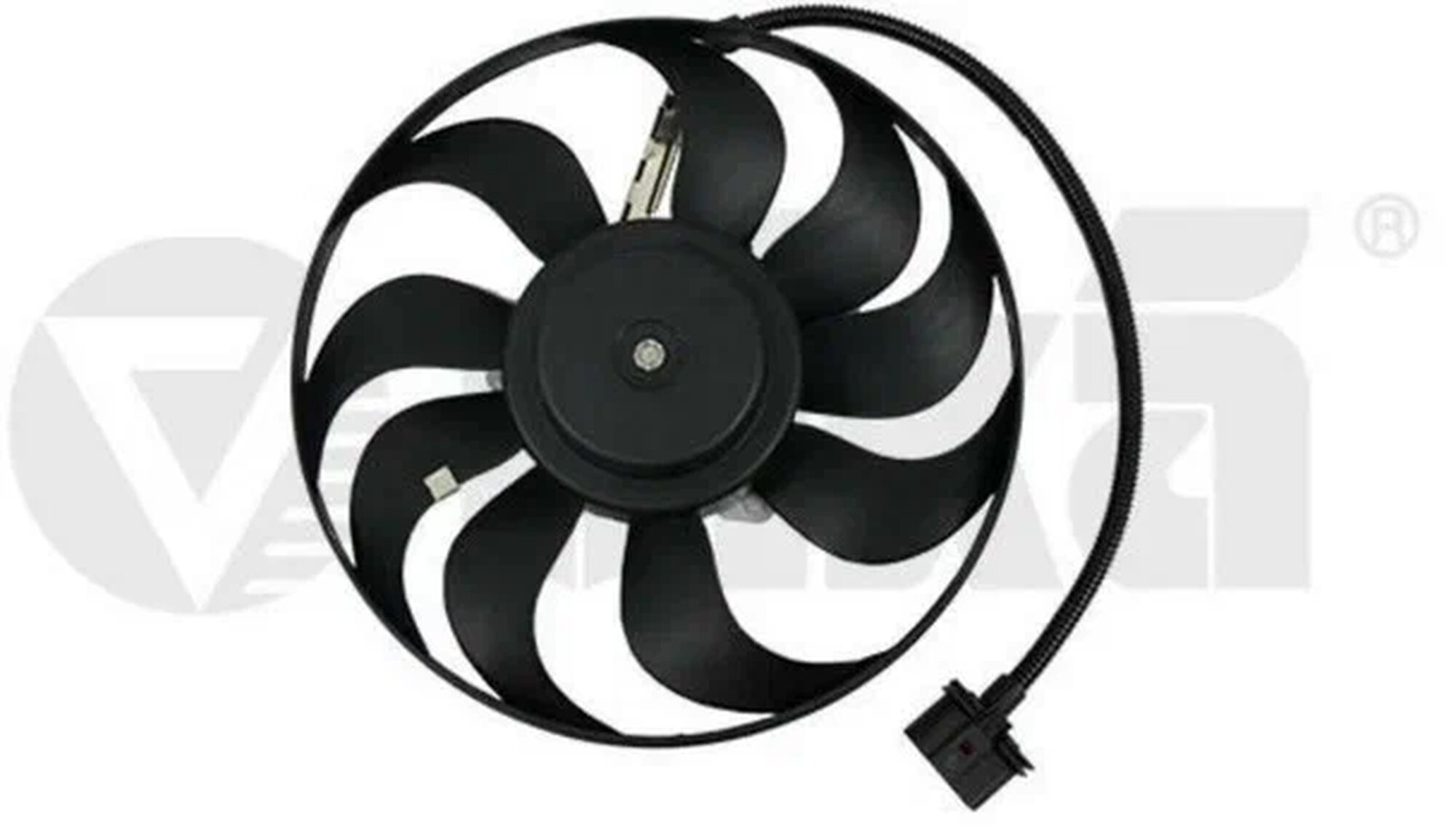 Вентилятор охлаждения двигателя Vika 99590013801, для Skoda Octavia, VW Bora/Golf