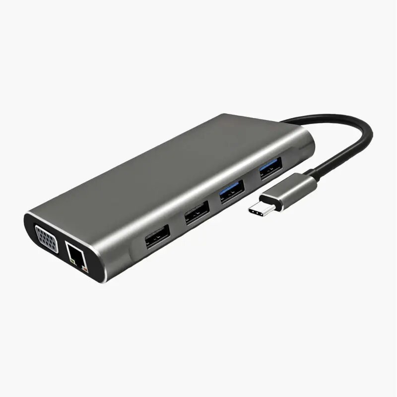 USB C-концентратор Biltema 84-8786