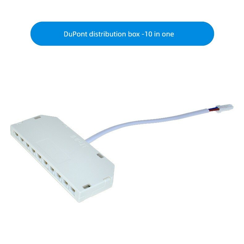 Блок Распределения Энергии Светодиодной Ленты 1 к 10 Выходам Для Систем Освещения