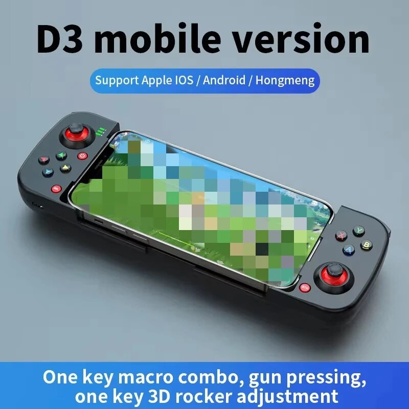 Беспроводной игровой контроллер Bluetooth 5,0 для телефона Samsung Huawei Xiaomi Android IOS