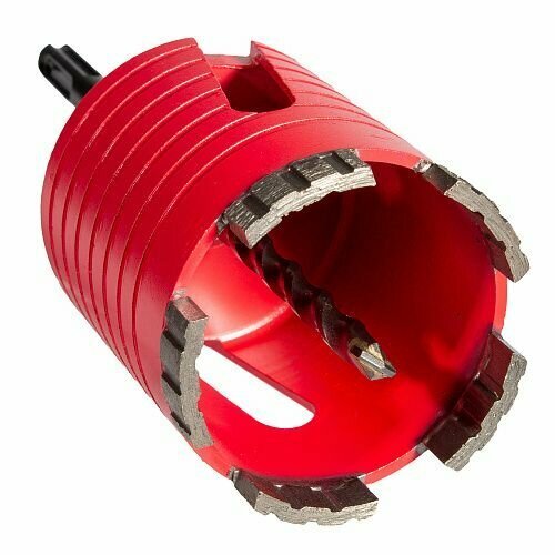 Коронка RedVerg алмазная бетон/кирпич 72х150мм цельная SDS-plus