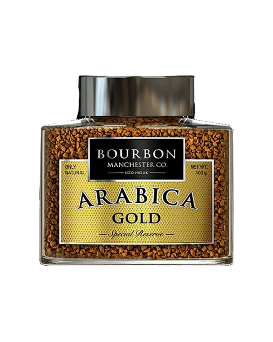 Кофе растворимый Bourbon Arabica Gold 100г x 1шт