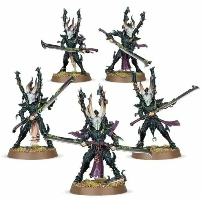 Смола вархаммер 40000 миниатюра Warhammer 40000 Dark Eldar Incubi миниатюры днд Фигурка для настольной игры