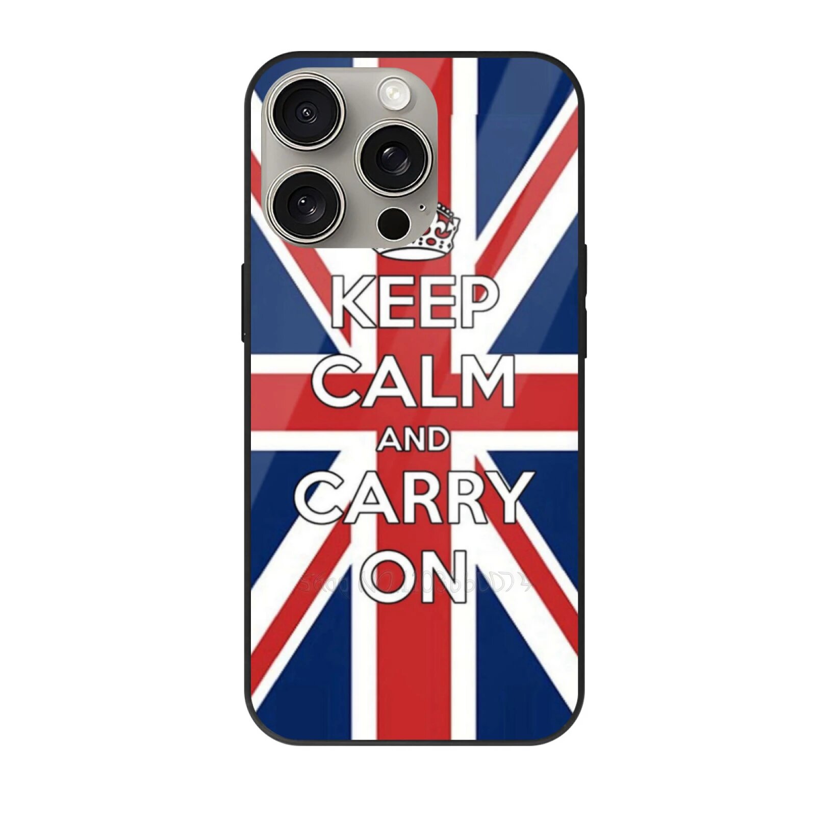 Чехол для телефона Keep Calm UK для Iphone 16, 15, 14, 13, 12, 11 Pro Max Xs Max 7, 8 Plus, чехол с флагом, красный, синий, Великобритания, Union Jack