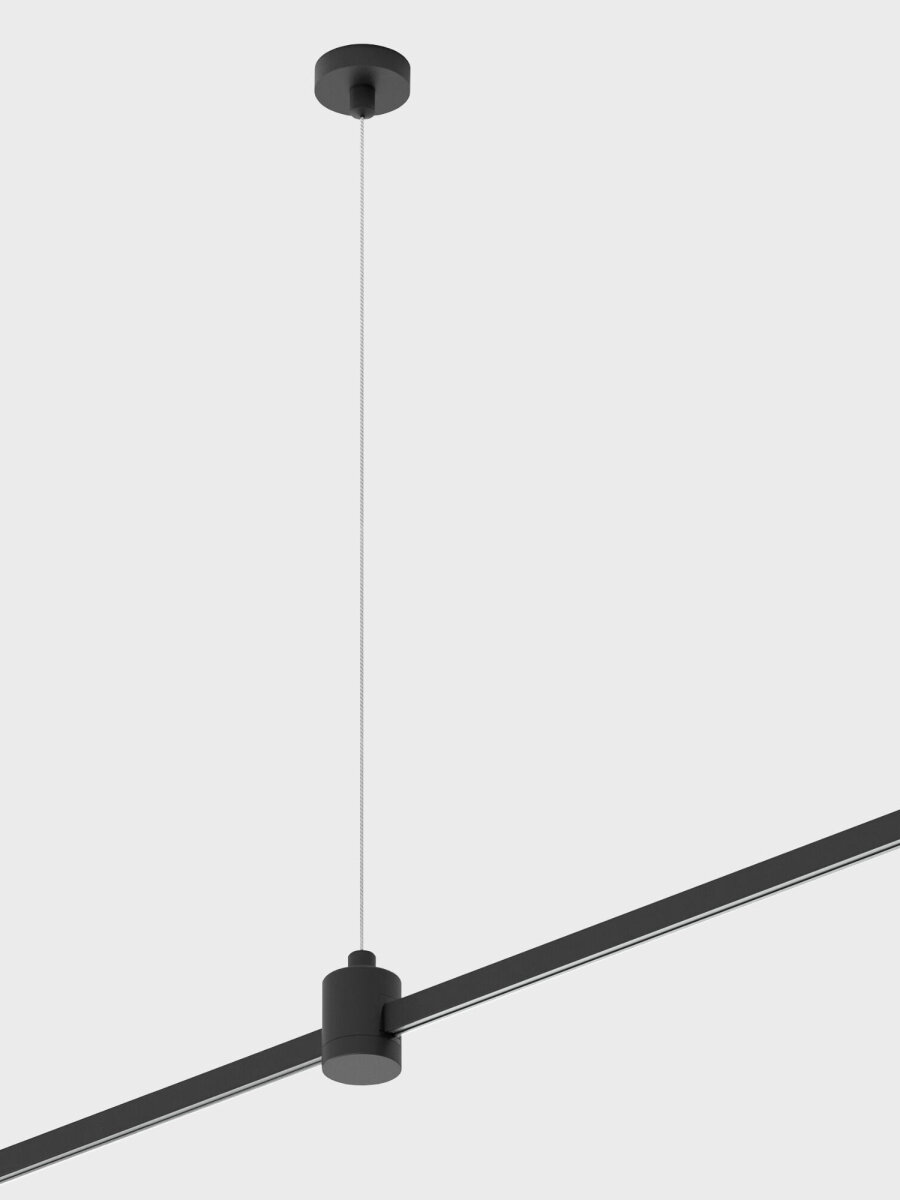 Набор для подвеса с коннектором Elektrostandard Esthetic Magnetic 85157/00, цвет черный