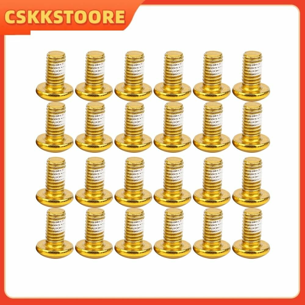 24 шт. Болты ZTTO M5x10mm для тормозного диска, золото