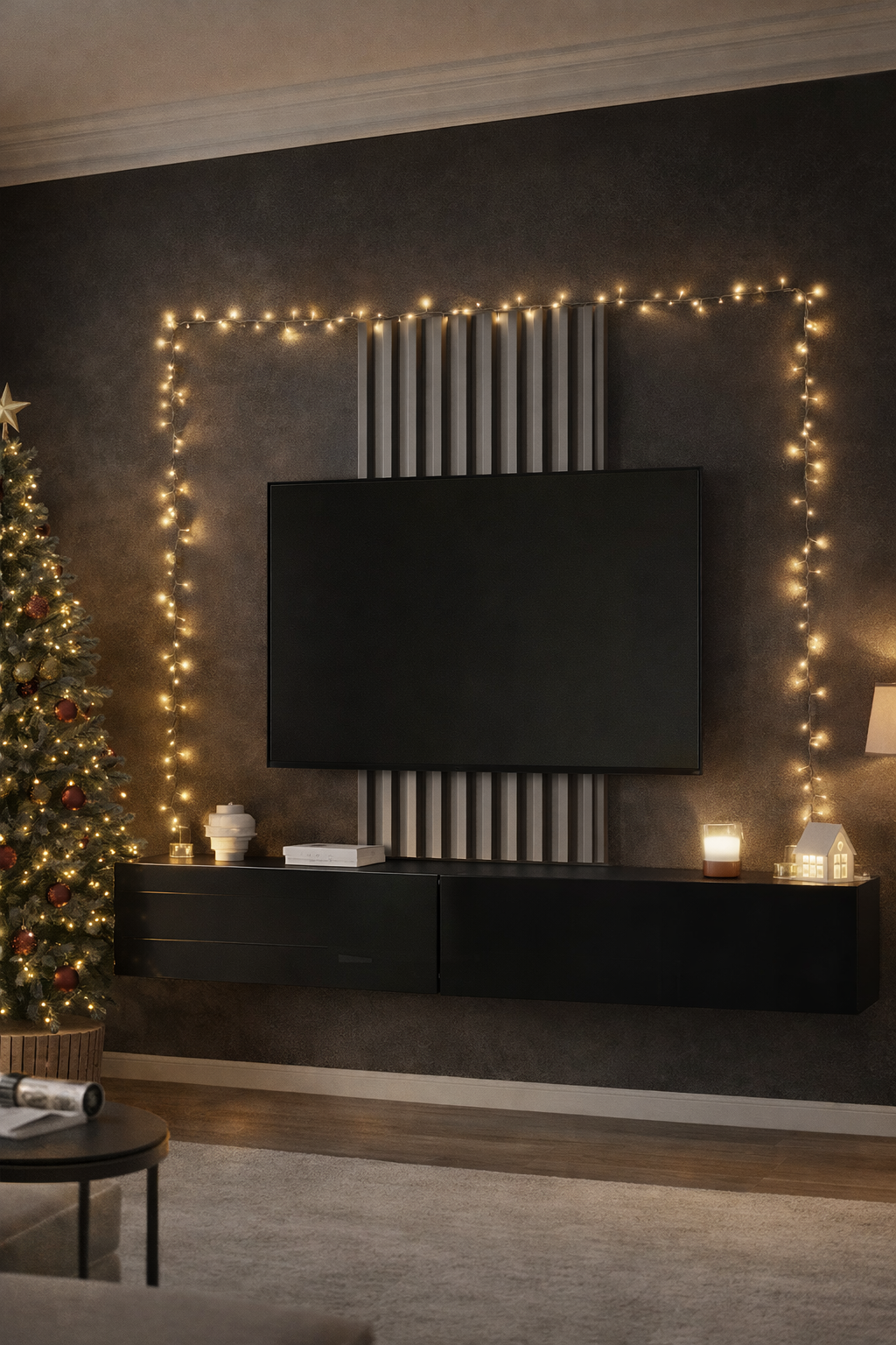 Гостиная №31 Поинт Черный глянец