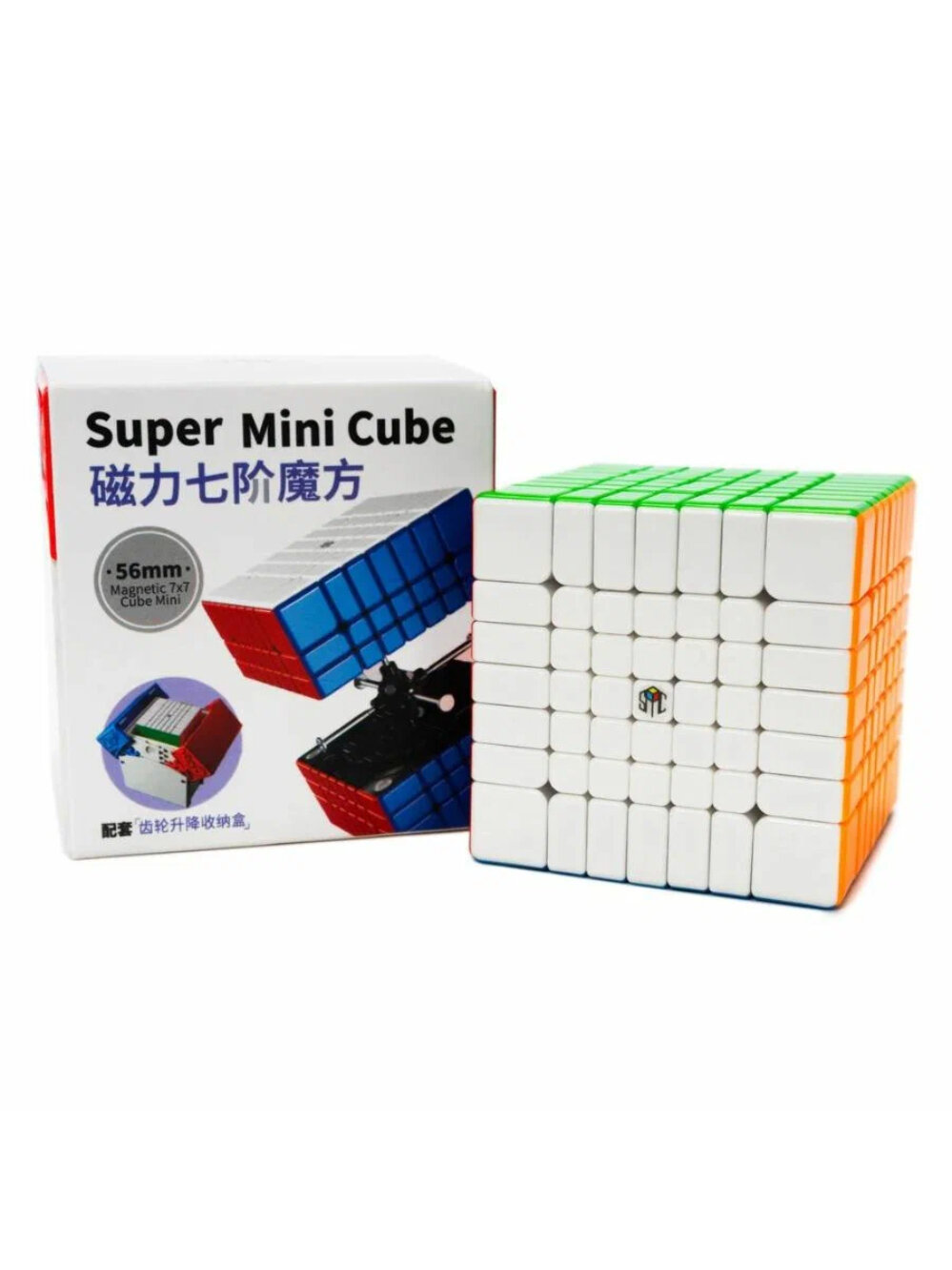 Кубик Рубика магнитный DianSheng SMC mini 7x7 56mm (Magnetic + Core-Magnets)