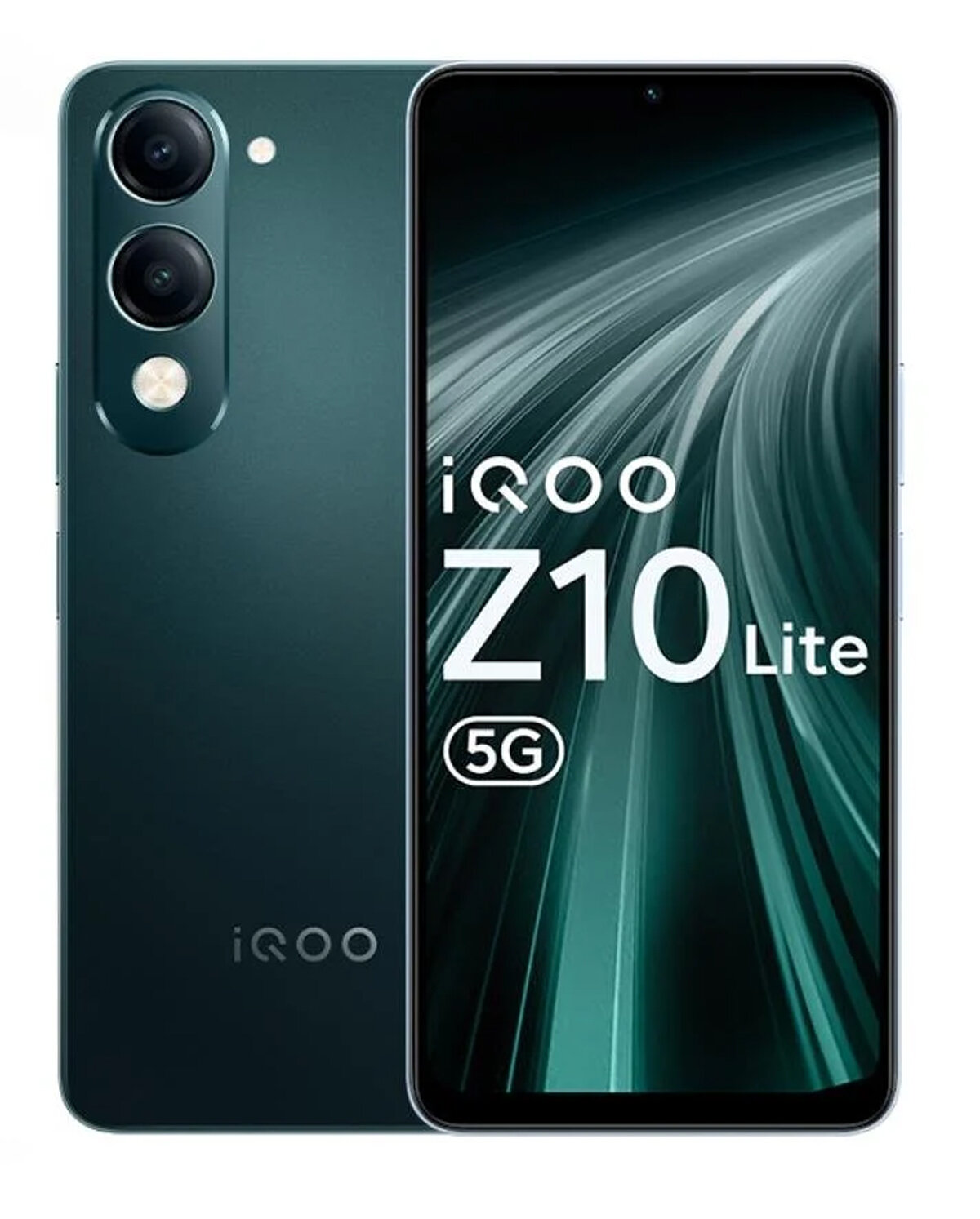 Смартфон iQOO Z10 Lite темно-зеленый, 8/128GB, дисплей 6,77" разрешение 1920x1200, 2 основных камеры