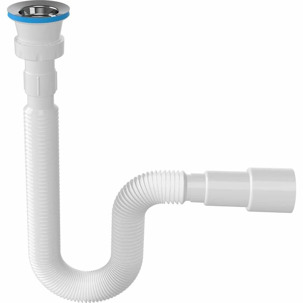 Гофросифон Nova L 750, выпуск 64мм, выход гибкая труба, 1 1/2- 40/50 1262