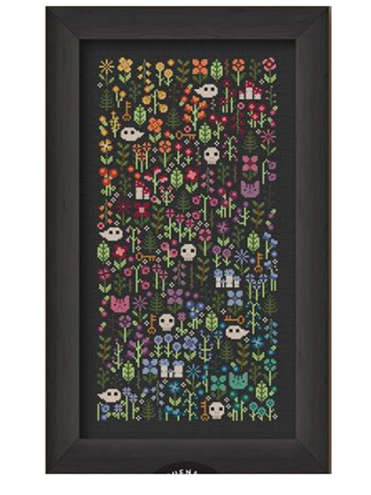 Набор для вышивки крестом XIUSPRING, хлопковая ткань, хаки, 25x30 см ZZ8311, 14ct khaki