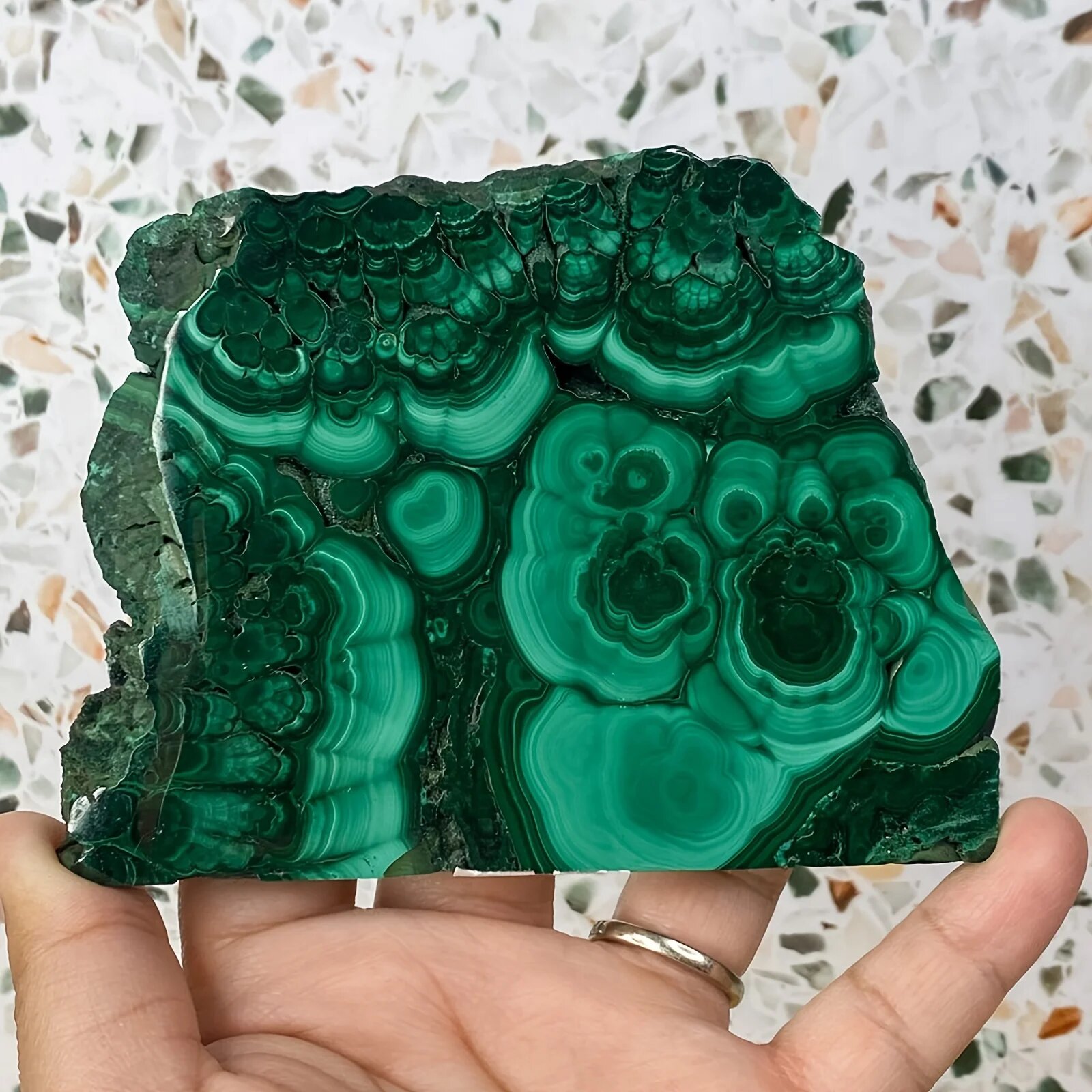 Малахитовые украшения для дома large size