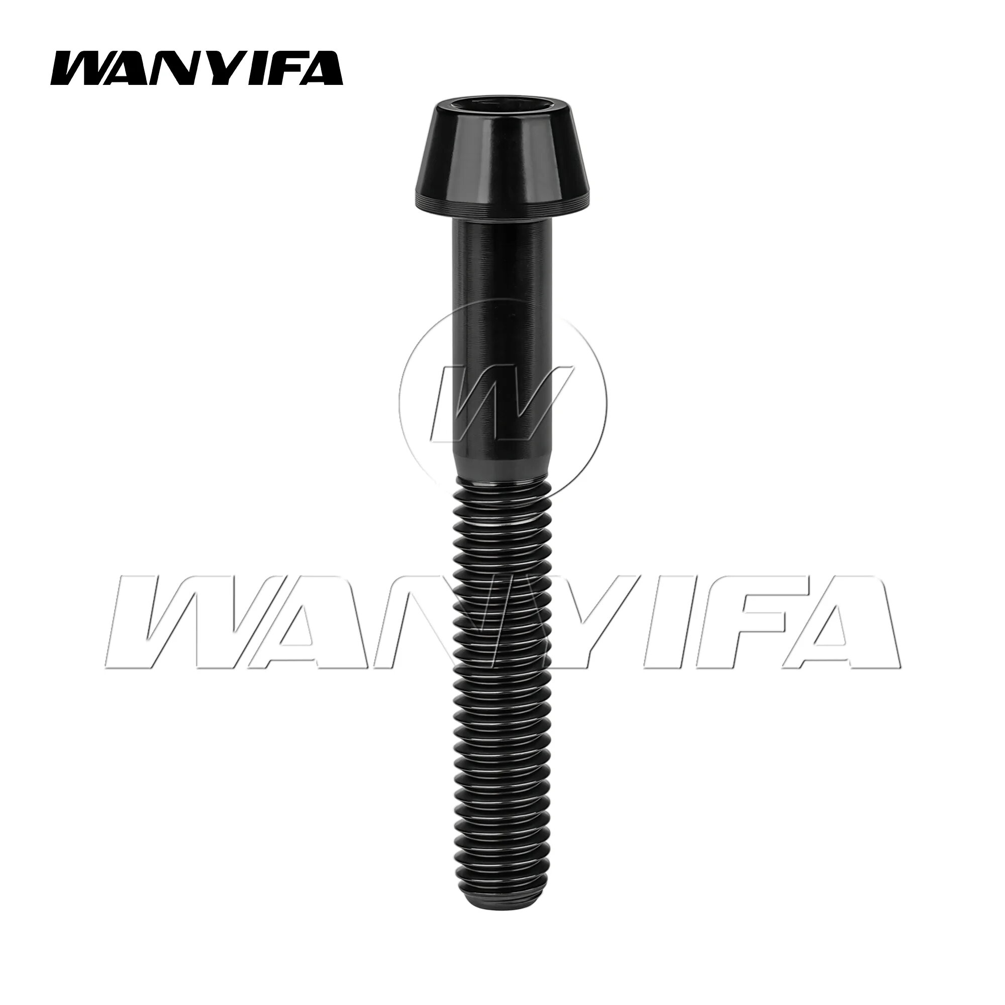 Титановые болты Wanyifa M5/M6 DIN912 для велосипеда Black, M5x9mm