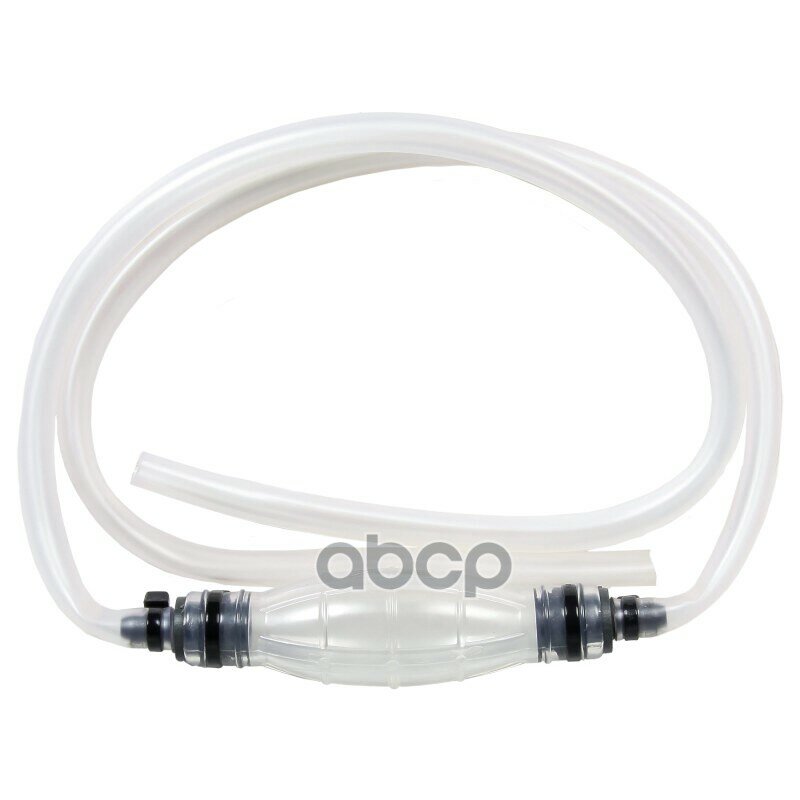 Шланг для перекачки топлива с грушей 1,5м 4 хомута пластик AIRLINE арт. AEAT203