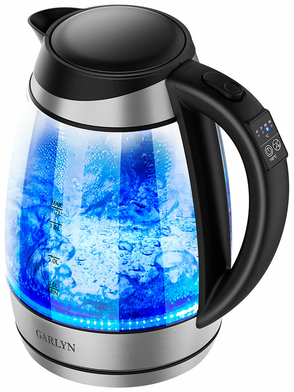 Чайник электрический Garlyn K-310, черный