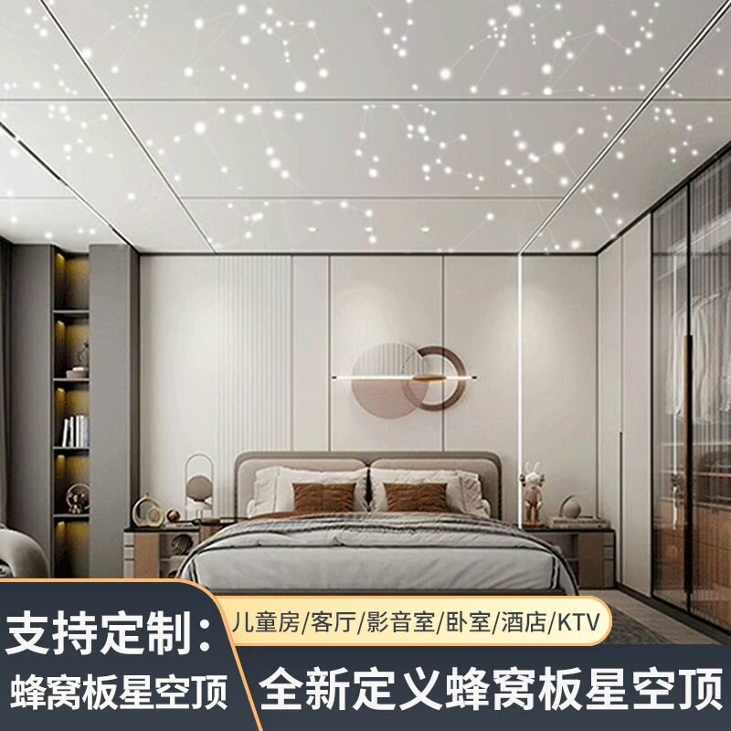 Гипсокартонная панель с эффектом звездного неба для домашнего кинотеатра, гостиной, детской спальни, балкона, домашний кинотеатр с оптоволоконной подсветкой.