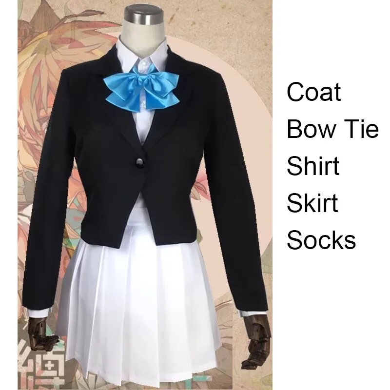 Косплей костюм Shijima Mei Jibaku Shounen Hanako-kun XL, Only Costume