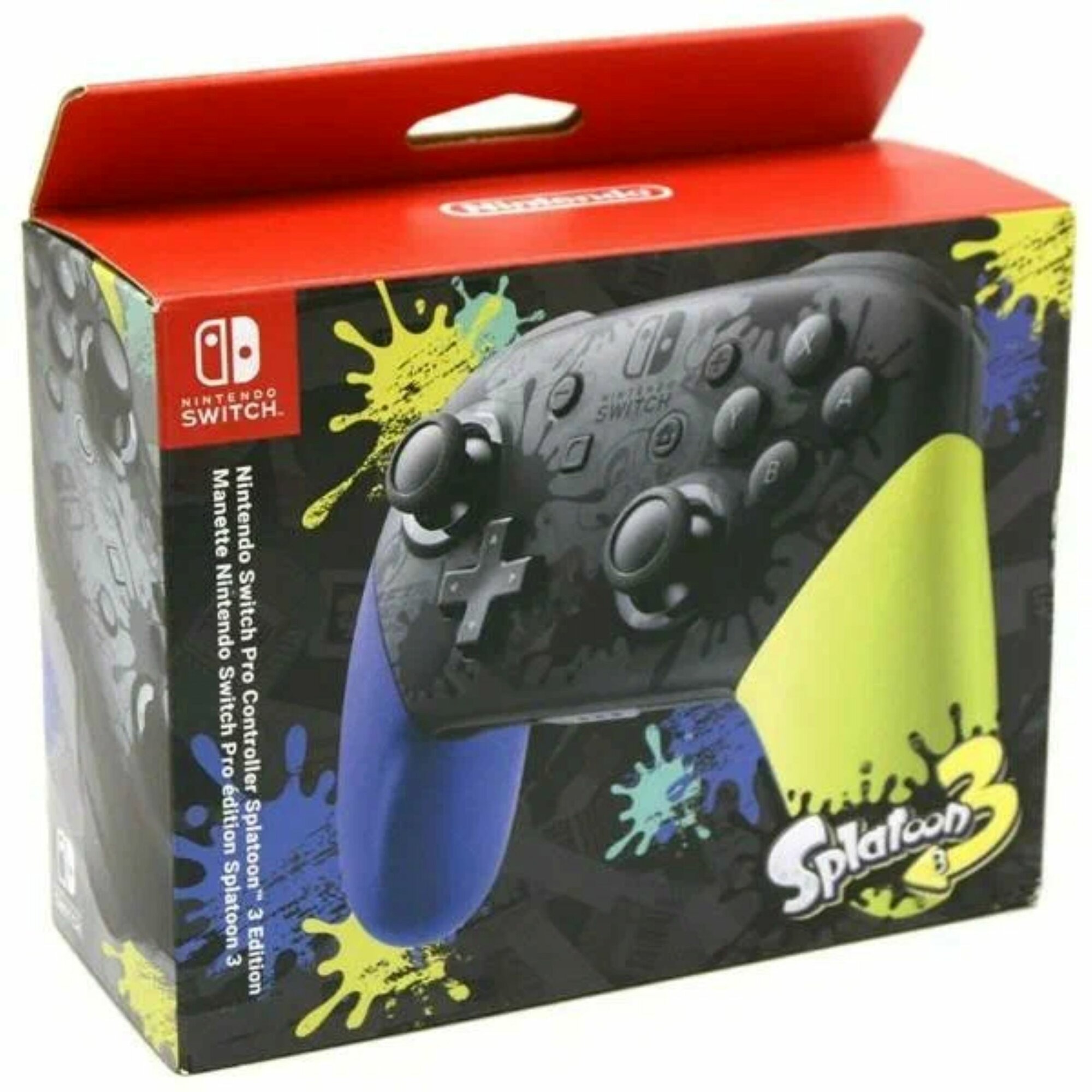 Геймпад Nintendo Switch Pro Controller Splatoon 3 ( HK ver )