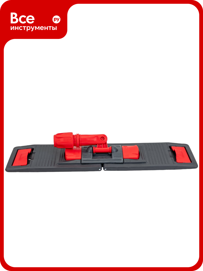 Универсальный держатель мопов Grass 50х13 см, пластик, серый IT-0470