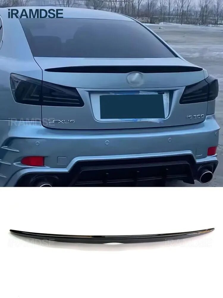 Спойлер автомобиля для Lexus IS 300 - черный, улучшенная аэродинамика, стильный тюнинг