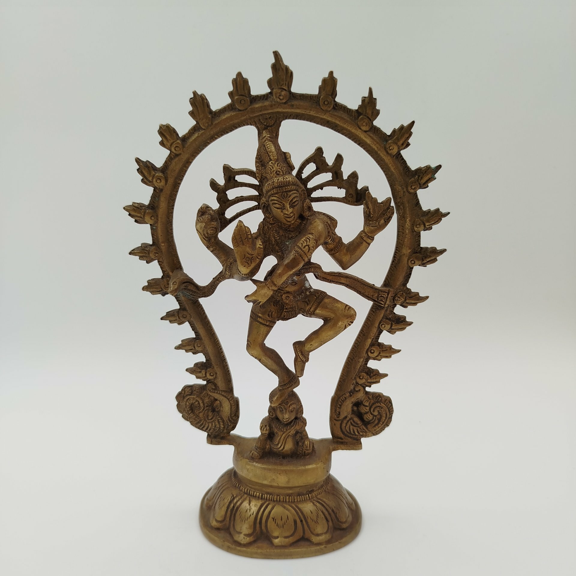 Статуэтка "Натараджа" ("Танцующий Шива"), латунь, литье, Индия, 1970-1990 гг.