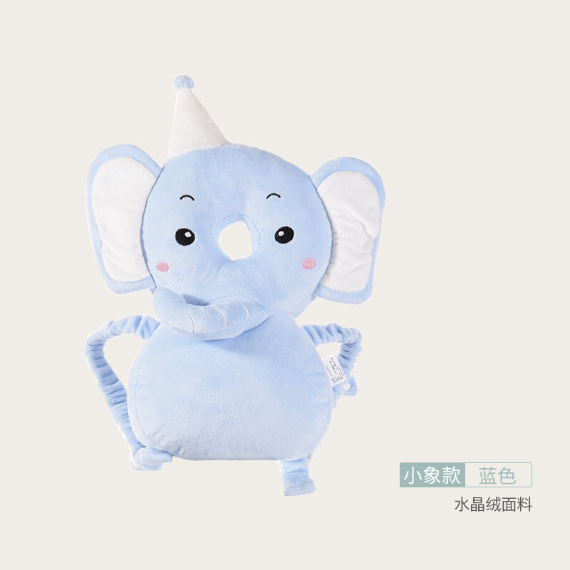 Подушка для защиты головы при ходьбе для младенцев Babi Elephant, анти-падение, дышащая подушка для защиты головы, подушка для ходьбы для младенцев