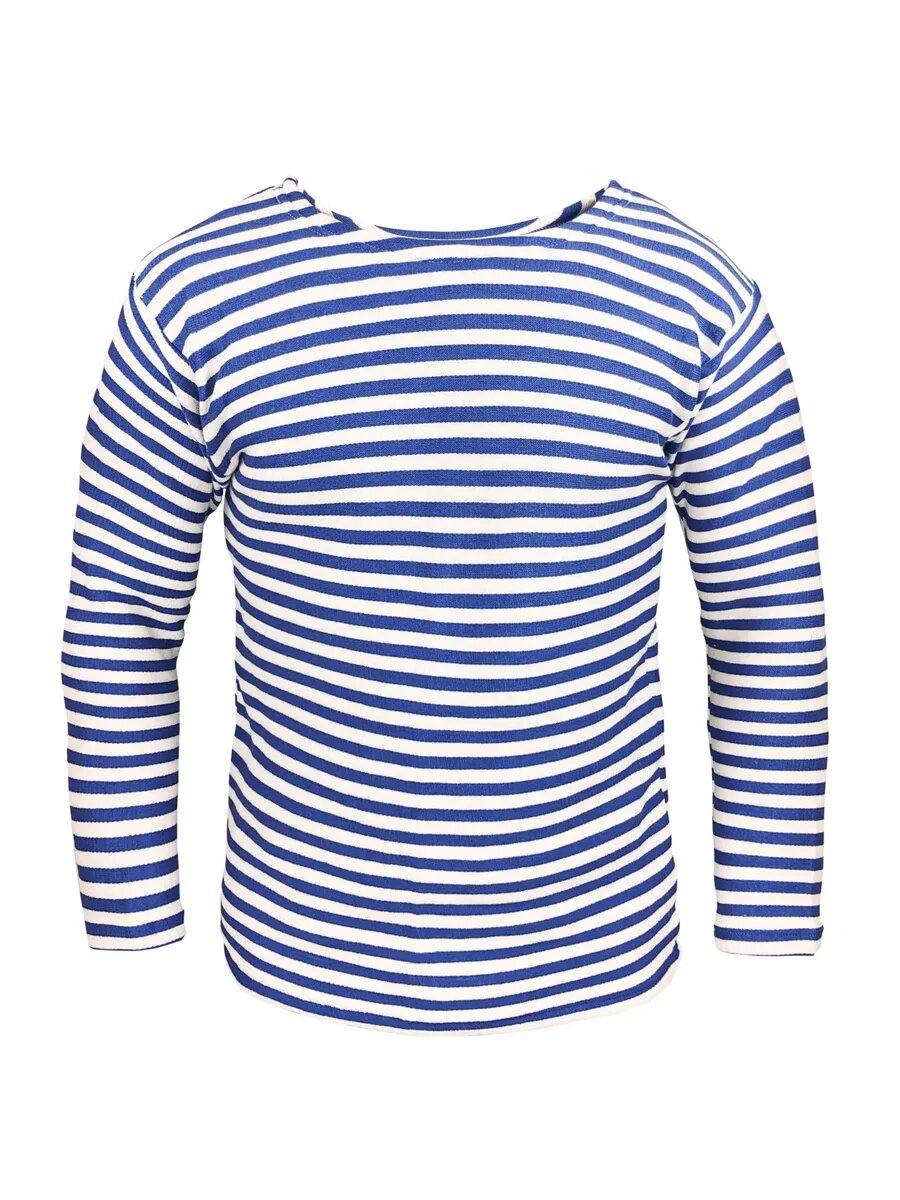 Тельняшка голубая двойной вязи