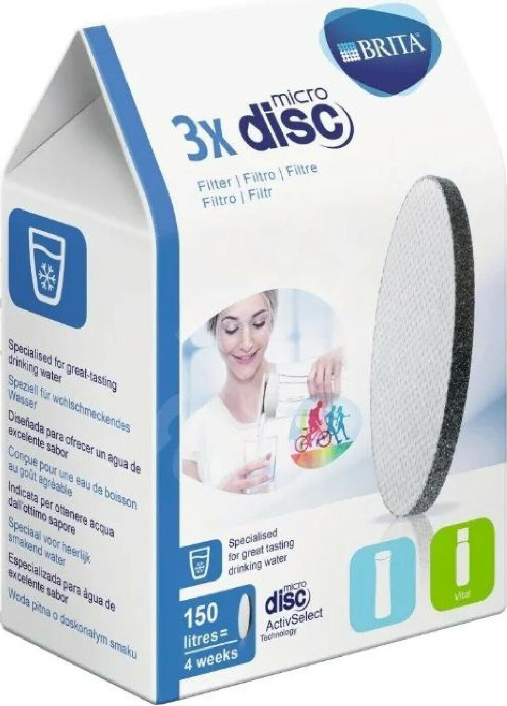 Три фильтра для бутылки Brita Fill