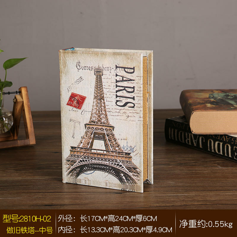 Имитация книги, модель книги для декора в кабинете, офисе, книжной полке, винтажная декоративная книга, реквизит для фотографии, ремесленная демонстрация