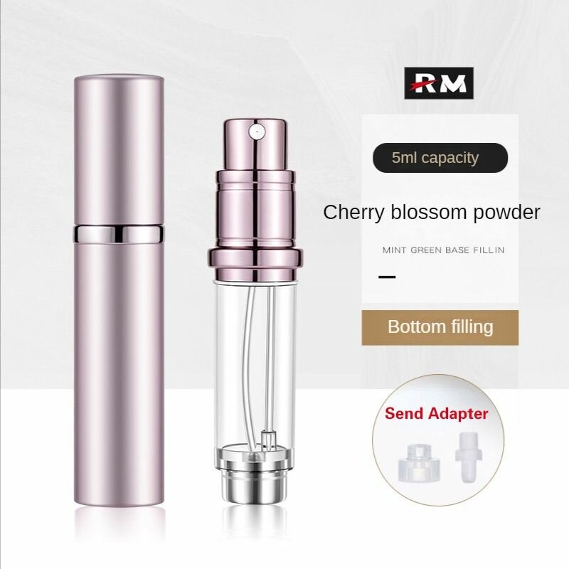 RM Флакон атомайзер для духов, 5 мл, Атомайзер, Нижняя заправка более удобна, дорожный, компактный, прочный