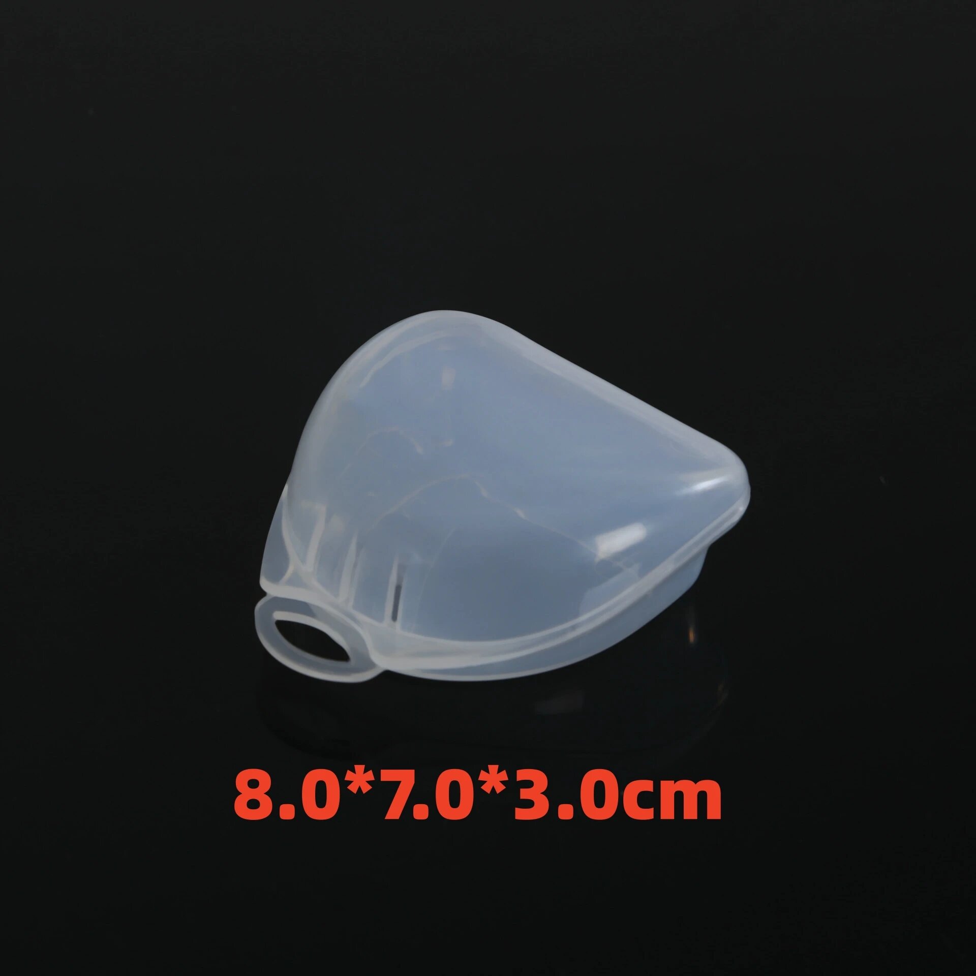 Силиконовая спортивная капу для детей и взрослых Голубой, Only a box