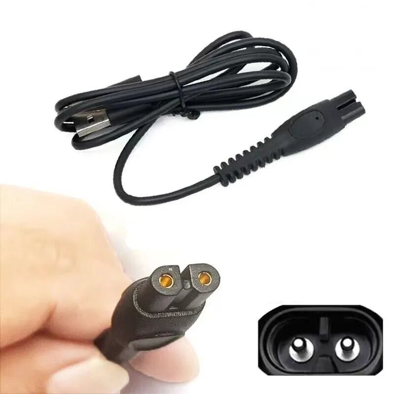 Зарядный кабель совместим с универсальными запчастями Philips S1112 S5831 S2306 S7832 S7837 S5830 X5000 PQ888 S1115 бритва 5 в