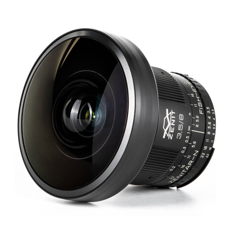 Объектив Зенит Зенитар-N 8mm f/3.5