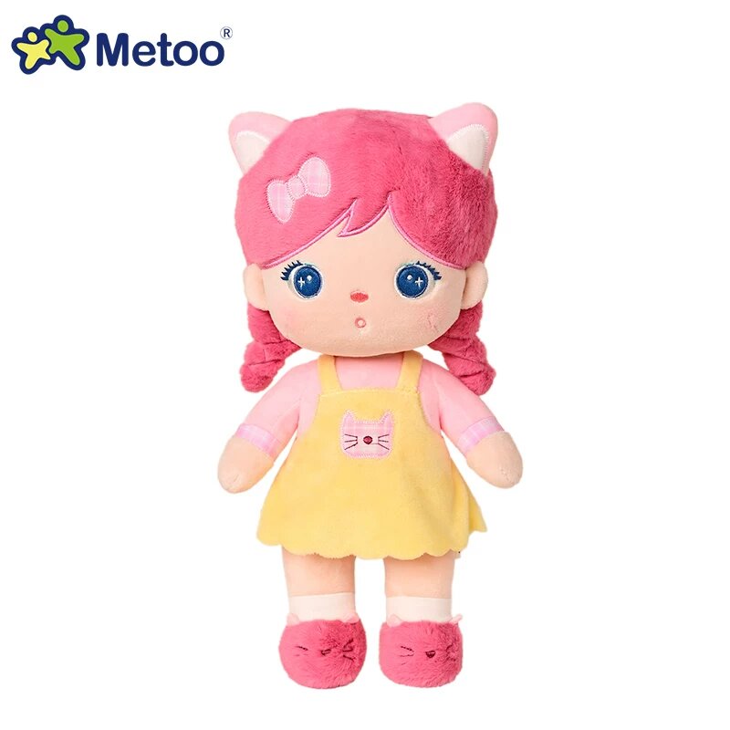 Мягкая игрушка Metoo MiTu Jiabao Marshmallow, кукла для девочек, плюшевая игрушка для детей, подарок для подруги