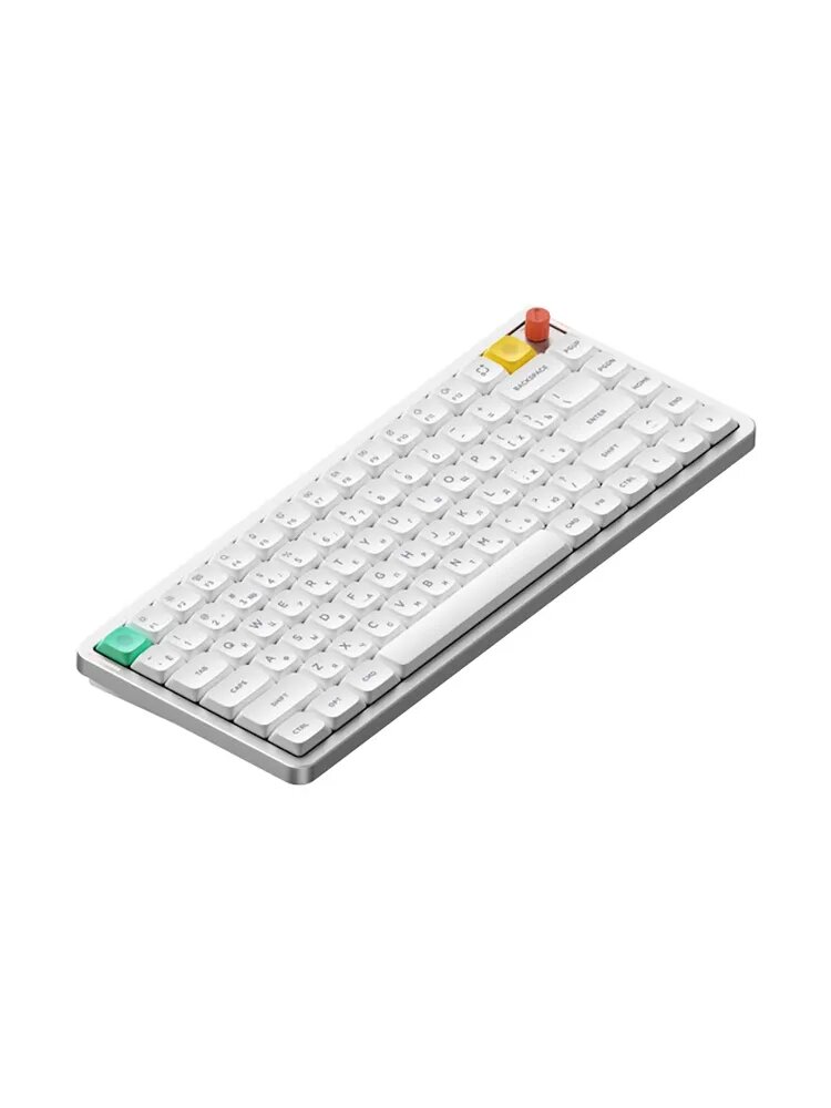 Клавиатура NuPhy Air75 V3 Nova White (Low-Profile Brown Nano Switch) Eng/Rus