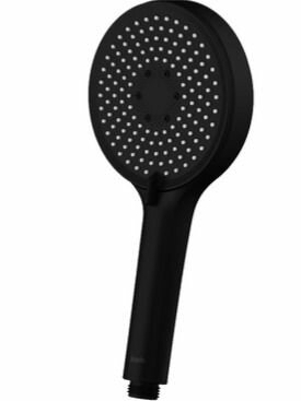 Душевая лейка Iddis Optima Home OPH3FB0i18 черный матовый, 3 режима