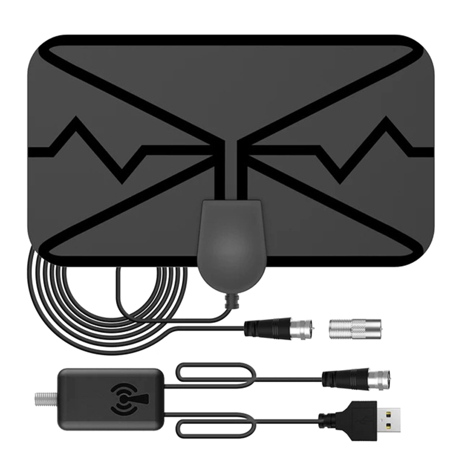 Усиленная комнатная/уличная HDTV антенна для Smart TV 1080P