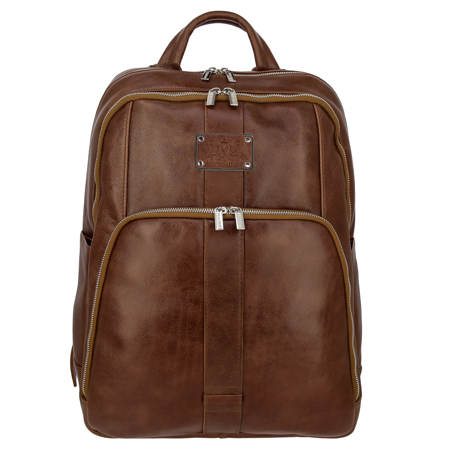 Мужской рюкзак Versado VD015 cognac