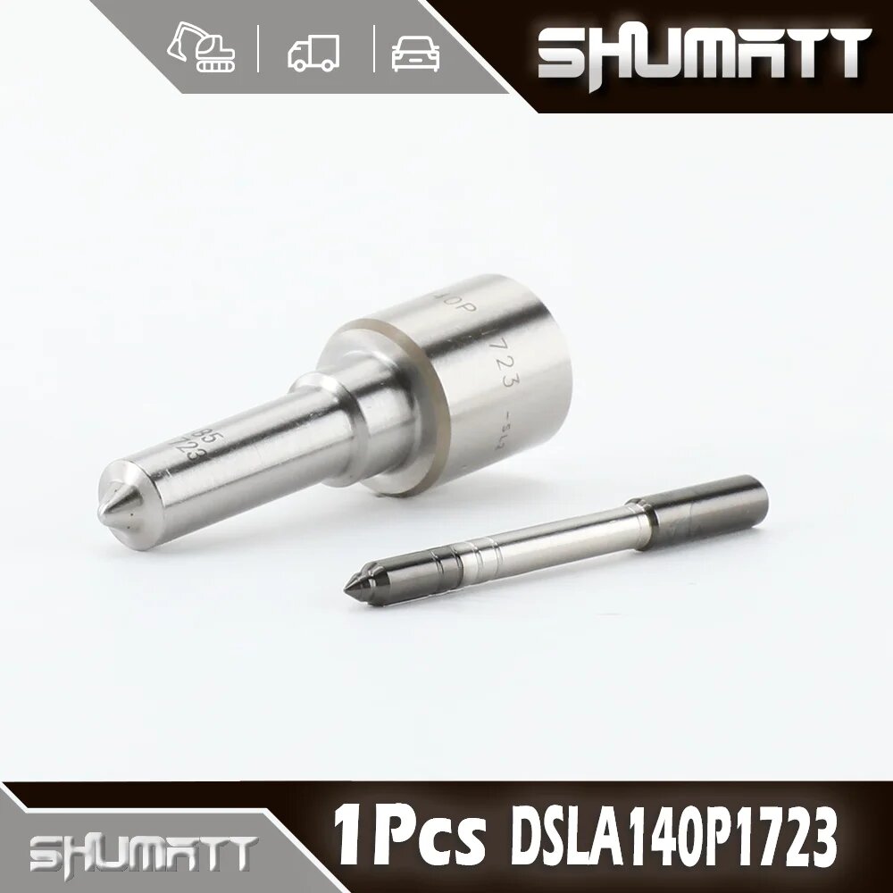 Новая форсунка дизельного инжектора Shumatt DSLA140P1723 (0433175481) для инжектора 0445120123, производство Китай