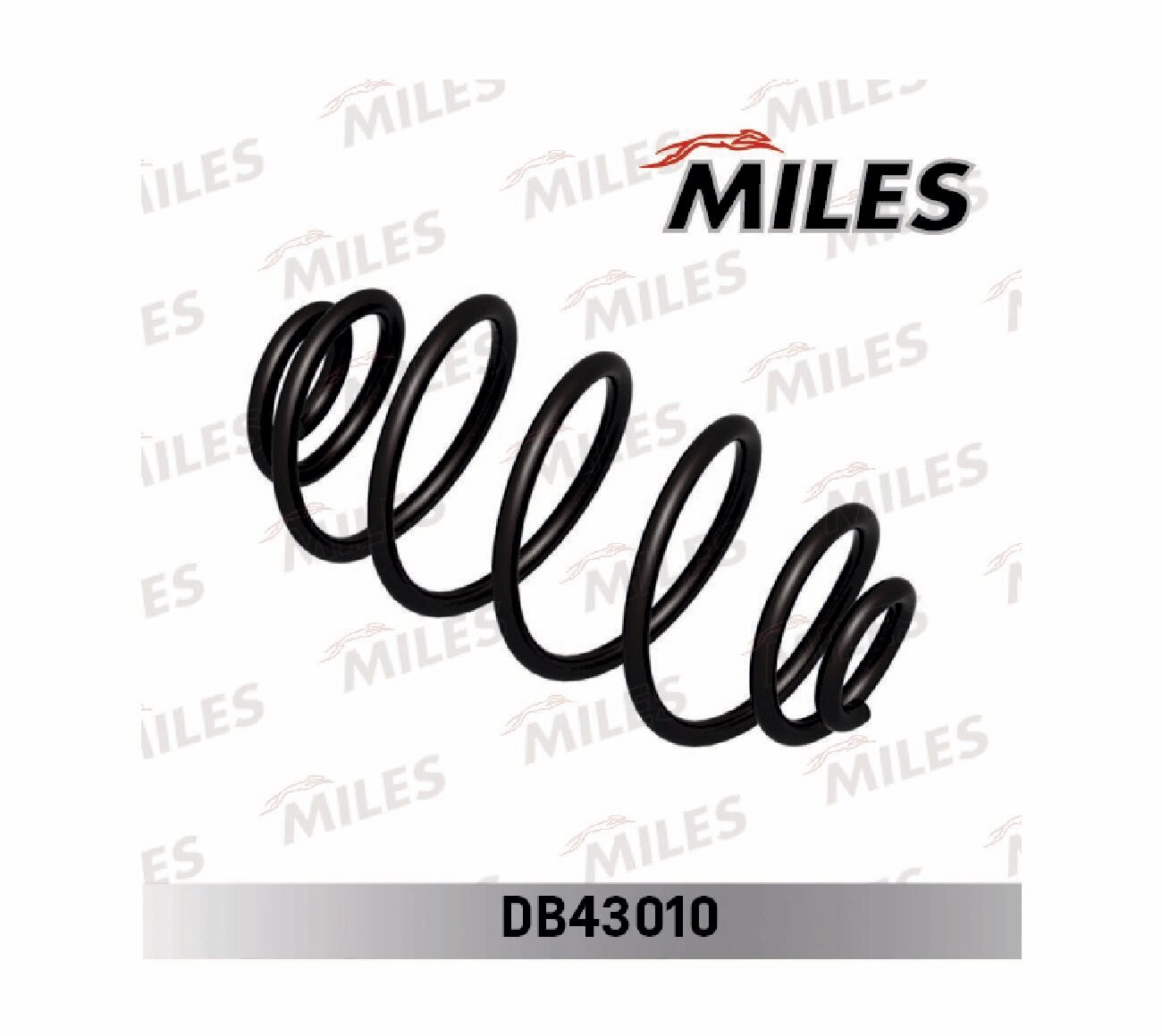 Пружина подвески OPEL ASTRA H 04- задняя, MILES DB43010
