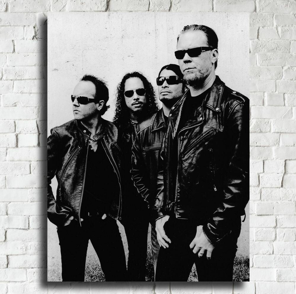 Постер Metallica - 30х40см, Плакат Metallica, арт.1