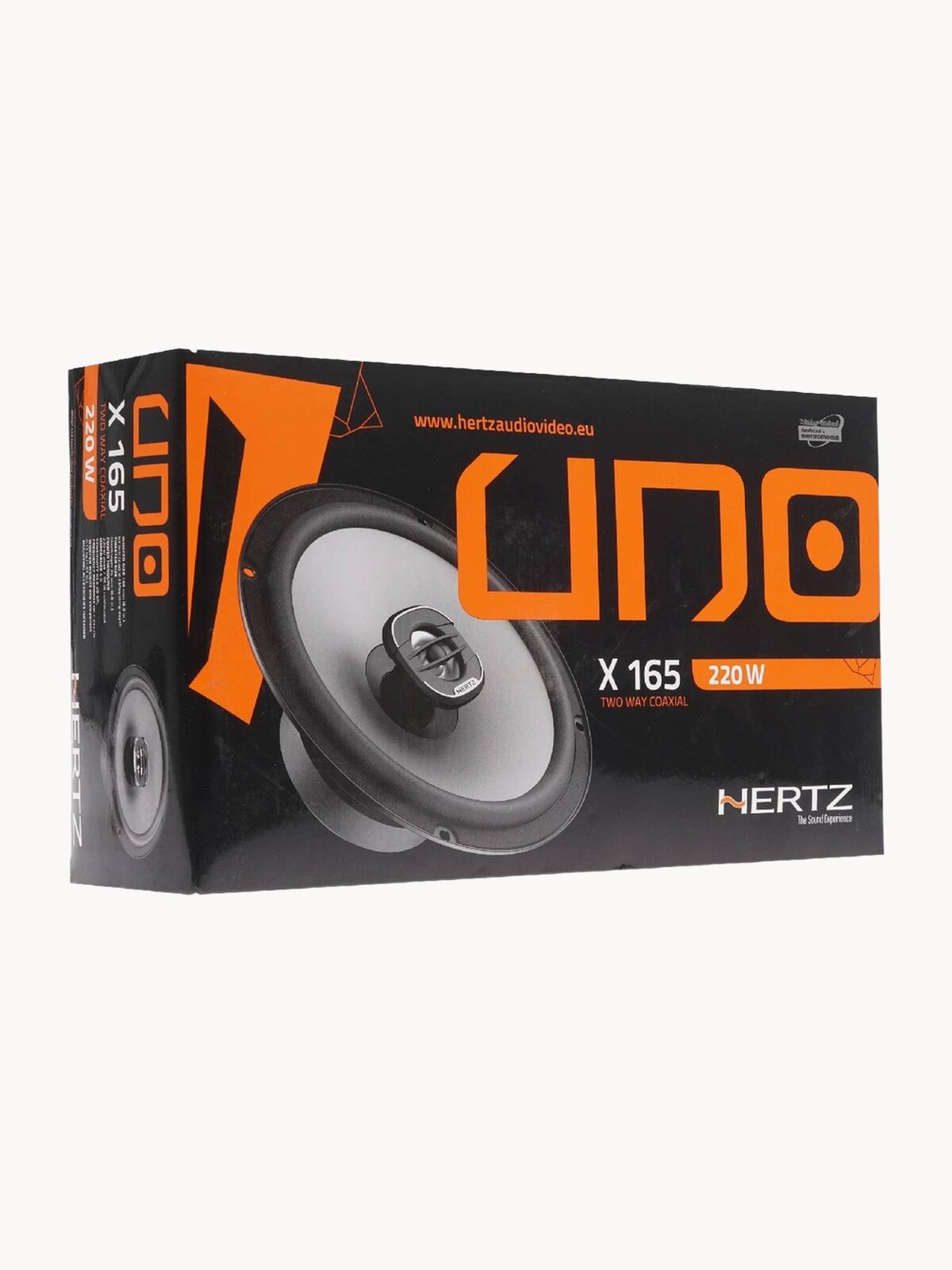 Колонки автомобильные динамики 16 см Hertz Uno X 165 акустическая система автозвук акустика аудиосистема автоакустика коаксиальная для авто автомобилей в машину