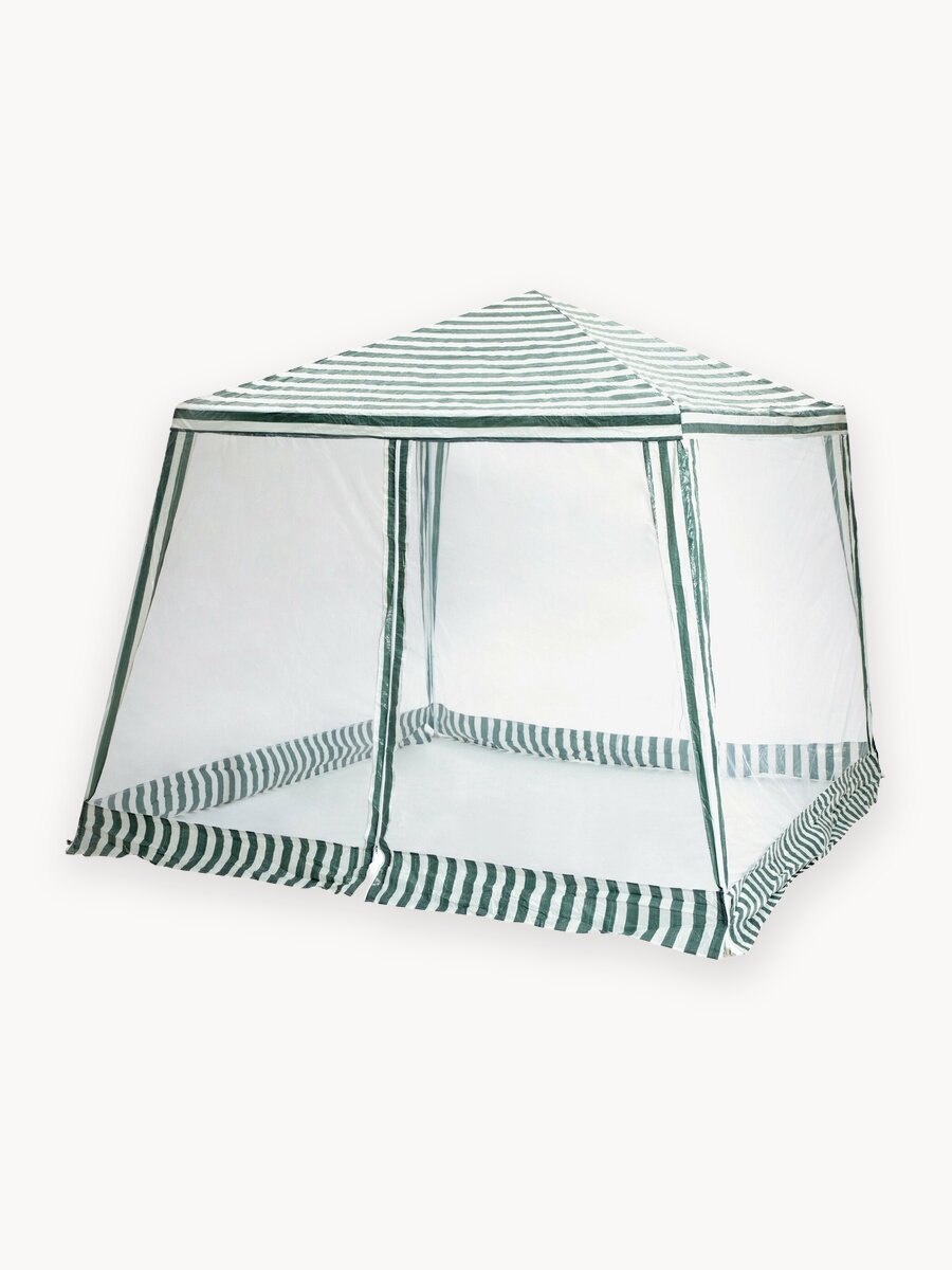 Шатер Vincente, с москитной сеткой и стенками, металл/полиэтилен, 300 см x 3 м